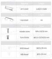 China Clip-on Hydraulic Hinge Soft Close Hidden Door Gate Brass Aluminium Steel 35mm Cup 100° Opening for sale