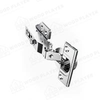 China Clip-on Hydraulic Hinge Soft Close Hidden Door Gate Brass Aluminium Steel 35mm Cup 100° Opening for sale