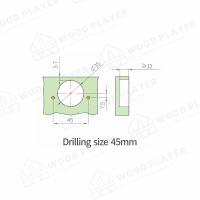 China EN15570 Grade 2 Clip On Soft Close Hinges 35mm Cup for Kitchen Drawers for sale