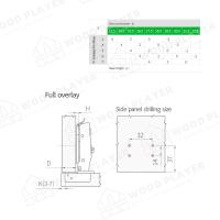 China EN15570 Grade 2 Clip On Soft Close Hinges 35mm Cup for Kitchen Drawers for sale