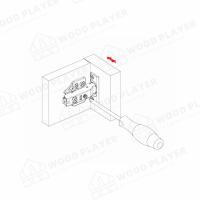 China K3 Series Clip-on Hydraulic Hinge 35mm Cup Soft Close for Kitchen Drawer Cabinet for sale