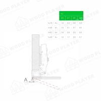 China 4 Hole Plate Hydraulic Hinge Half Overlay Soft Close Cabinet Hardware 35mm Cup for sale