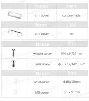 China 100 Degree Grade 3 Cabinet Door Hydraulic Hinge Soft Close Clip On Concealed 35mm Cup 1.2mm Arm for sale