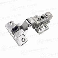 China Stainless Steel 201 Two Way Soft Close Folding Cabinet Door Hinge 35mm Cup 100 Degree for sale