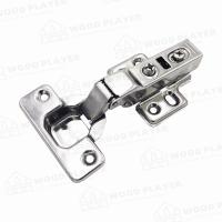 China Stainless Steel 201 Two Way Soft Close Folding Cabinet Door Hinge 35mm Cup 100 Degree for sale