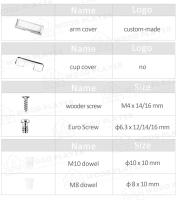 China 11.5mm Cup Depth Two Way Gate Hinge Stainless Steel 201 Soft Close 35mm Cup for sale