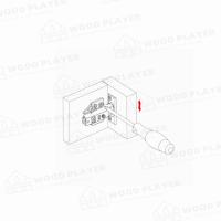 China 11.5mm Cup Depth Two Way Gate Hinge Stainless Steel 201 Soft Close 35mm Cup for sale