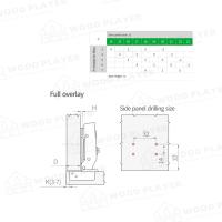 China 11.5mm Cup Depth Two Way Gate Hinge Stainless Steel 201 Soft Close 35mm Cup for sale