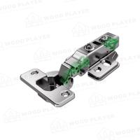 China 11.5mm Cup Depth Two Way Gate Hinge Stainless Steel 201 Soft Close 35mm Cup for sale