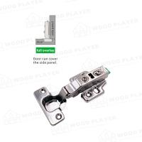 China 11.5mm Cup Depth Two Way Gate Hinge Stainless Steel 201 Soft Close 35mm Cup for sale