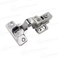 China 11.5mm Cup Depth Two Way Gate Hinge Stainless Steel 201 Soft Close 35mm Cup for sale