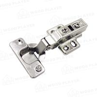 China 11.5mm Cup Depth Two Way Gate Hinge Stainless Steel 201 Soft Close 35mm Cup for sale