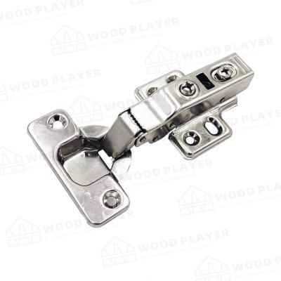 China 11.5mm Cup Depth Two Way Gate Hinge Stainless Steel 201 Soft Close 35mm Cup for sale