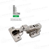 China 0.7mm Thick 35mm Cup Butterfly Hinge Soft Close Furniture Cabinet Hardware Fittings for sale
