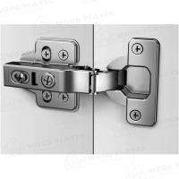 China 0.7mm Thick 35mm Cup Butterfly Hinge Soft Close Furniture Cabinet Hardware Fittings for sale