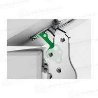 China 35mm Clip On Cabinet Hinge Full Overlay Soft Close 100 Degree Hydraulic Damping for sale
