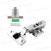 China K5 Series Clip On One Way Soft Closing Hydraulic Hinge 35mm Cup 100 Degree Opening for sale