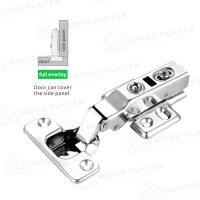 China K5 Series Clip On One Way Soft Closing Hydraulic Hinge 35mm Cup 100 Degree Opening for sale