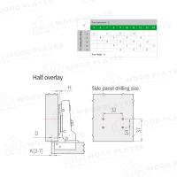 China 3D Adjustable Clip-on Hydraulic Hinge 35mm Cup Soft Close Cabinet Door Two Way Hinge for sale