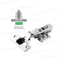 China 3D Adjustable Clip-on Hydraulic Hinge 35mm Cup Soft Close Cabinet Door Two Way Hinge for sale