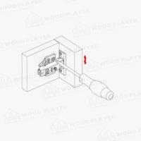 China 3D Adjustable Clip-on Hydraulic Hinge 35mm Cup Soft Close Cabinet Door Two Way Hinge for sale