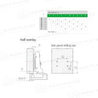 China SS304 Soft Close Kitchen Cabinet Hinges 35mm Cup Two Way Hydraulic Furniture Hardware for sale
