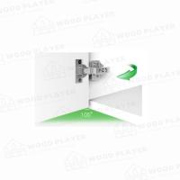 China 12mm Cup Concealed 3D Adjustable Soft Close Door Hinges 35mm Diameter Furniture Hardware for sale