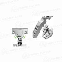 China 12mm Cup Concealed 3D Adjustable Soft Close Door Hinges 35mm Diameter Furniture Hardware for sale