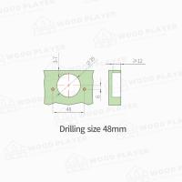 China 12mm Cup Concealed 3D Adjustable Soft Close Door Hinges 35mm Diameter Furniture Hardware for sale