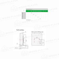 China 12mm Cup Concealed 3D Adjustable Soft Close Door Hinges 35mm Diameter Furniture Hardware for sale