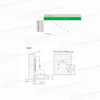 China 12mm Cup Concealed 3D Adjustable Soft Close Door Hinges 35mm Diameter Furniture Hardware for sale