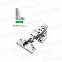 China 12mm Cup Concealed 3D Adjustable Soft Close Door Hinges 35mm Diameter Furniture Hardware for sale