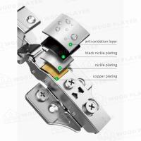 China 12mm Cup Concealed 3D Adjustable Soft Close Door Hinges 35mm Diameter Furniture Hardware for sale