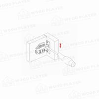 China Stainless Steel 304 Clip On Cabinet Hinge 100 Degree 3D Adjustable for 16-28mm Doors for sale