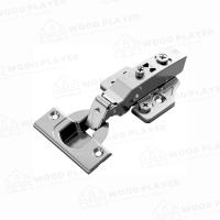 China Stainless Steel 304 Clip On Cabinet Hinge 100 Degree 3D Adjustable for 16-28mm Doors for sale