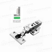 China Stainless Steel 304 Clip On Cabinet Hinge 100 Degree 3D Adjustable for 16-28mm Doors for sale