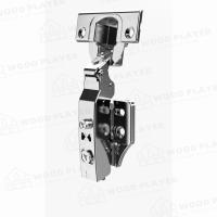 China Stainless Steel 304 Clip On Cabinet Hinge 100 Degree 3D Adjustable for 16-28mm Doors for sale