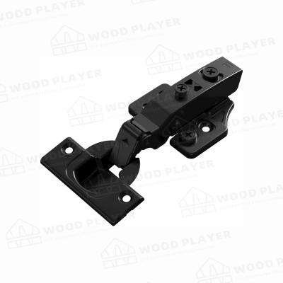 China Clip-on Hydraulic Hinge 35mm Cup 100° Opening Angle Soft Close Cabinet Door Furniture Hardware for sale