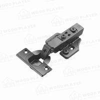 China Clip-on Hydraulic Hinge 35mm Cup 100° Opening Angle Soft Close Cabinet Door Furniture Hardware for sale