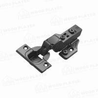China Clip-on Hydraulic Hinge 35mm Cup 100° Opening Angle Soft Close Cabinet Door Furniture Hardware for sale