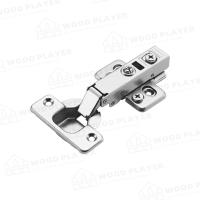 China Clip-on Hydraulic Hinge 35mm Cup 1.2mm Arm Soft Close Cabinet Door Hinge for 15-24mm Door for sale