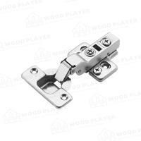 China Clip-on Hydraulic Hinge 35mm Cup 1.2mm Arm Soft Close Cabinet Door Hinge for 15-24mm Door for sale