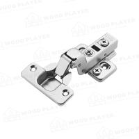China Clip-on Hydraulic Hinge 35mm Cup 1.2mm Arm Soft Close Cabinet Door Hinge for 15-24mm Door for sale