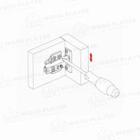 China Clip-on Hydraulic Hinge 35mm Cup 1.2mm Arm Soft Close Cabinet Door Hinge for 15-24mm Door for sale