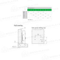 China Clip-on Hydraulic Hinge 35mm Cup 1.2mm Arm Soft Close Cabinet Door Hinge for 15-24mm Door for sale
