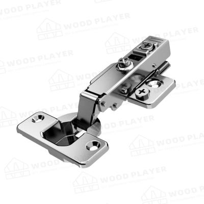China Clip-on Hydraulic Hinge 35mm Cup 1.2mm Arm Soft Close Cabinet Door Hinge for 15-24mm Door for sale