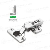 China Clip-on Hydraulic Hinge 35mm Cup 1.2mm Arm Soft Close Cabinet Door Hinge for 15-24mm Door for sale