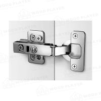 China Clip-on Hydraulic Hinge 35mm Cup 1.2mm Arm Soft Close Cabinet Door Hinge for 15-24mm Door for sale