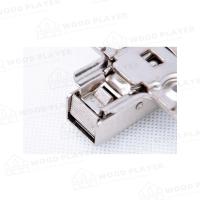 China Clip-on Hydraulic Hinge 35mm Cup 1.2mm Arm Soft Close Cabinet Door Hinge for 15-24mm Door for sale
