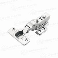 China WPFA-K6-2C Clip-on Hydraulic Hinge 3D Adjustable Soft Close for 16-28mm Cabinet Doors for sale
